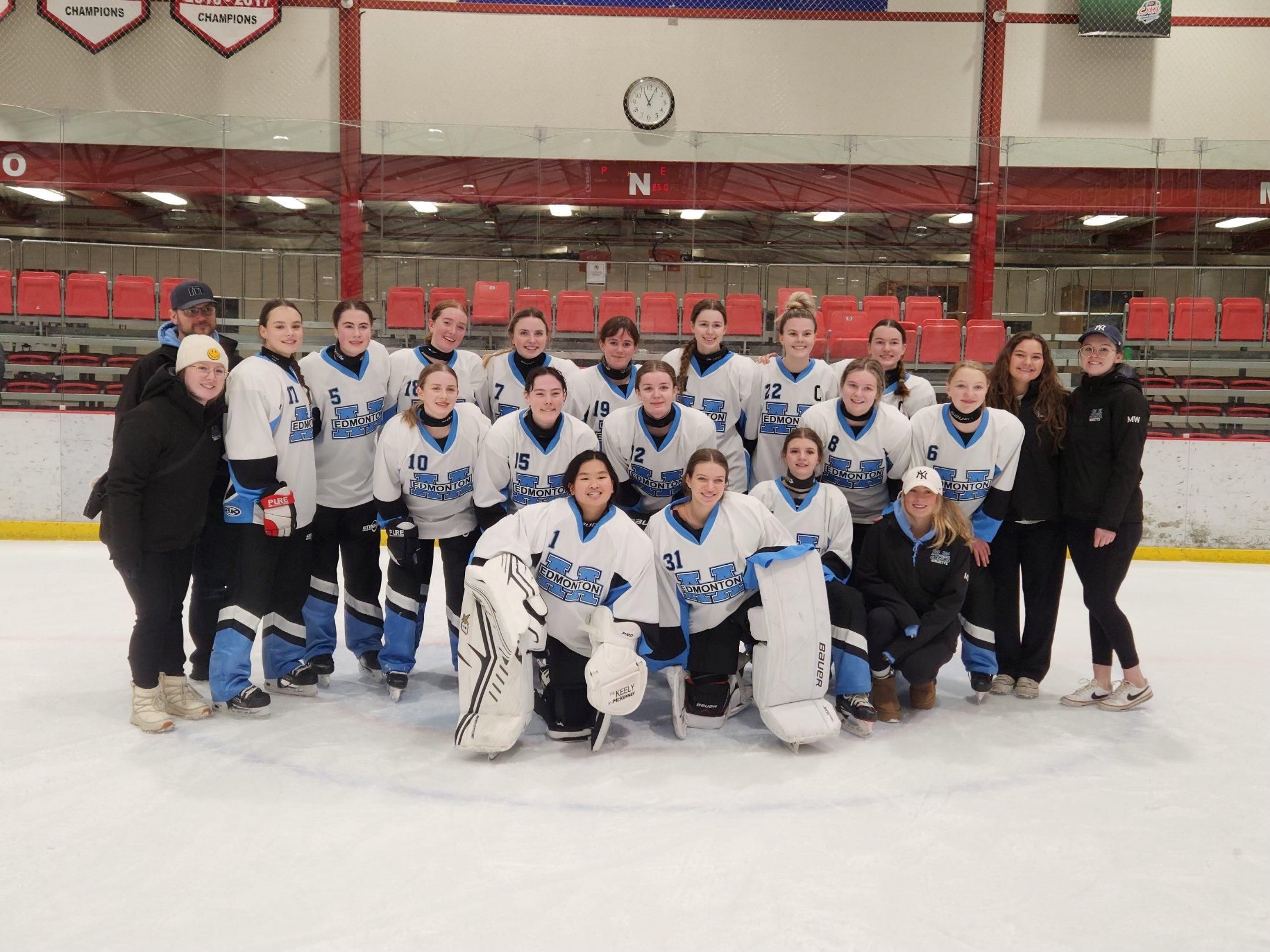 Edmonton Ringette Club : Website by RAMP InterActive